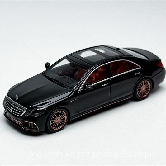 Xe mô hình màu đen King MODEL 1: 64 S65L AMG W222 | Shopee Việt Nam
