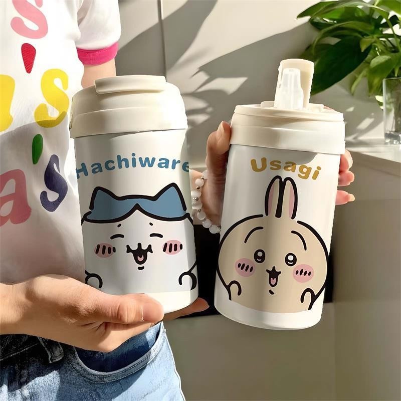 Chiikawa chiikawa chiikawa Cốc Uống Đôi Thép Không Gỉ 304 Di Động Cốc Giữ Nhiệt Cốc Hút Di Động ...