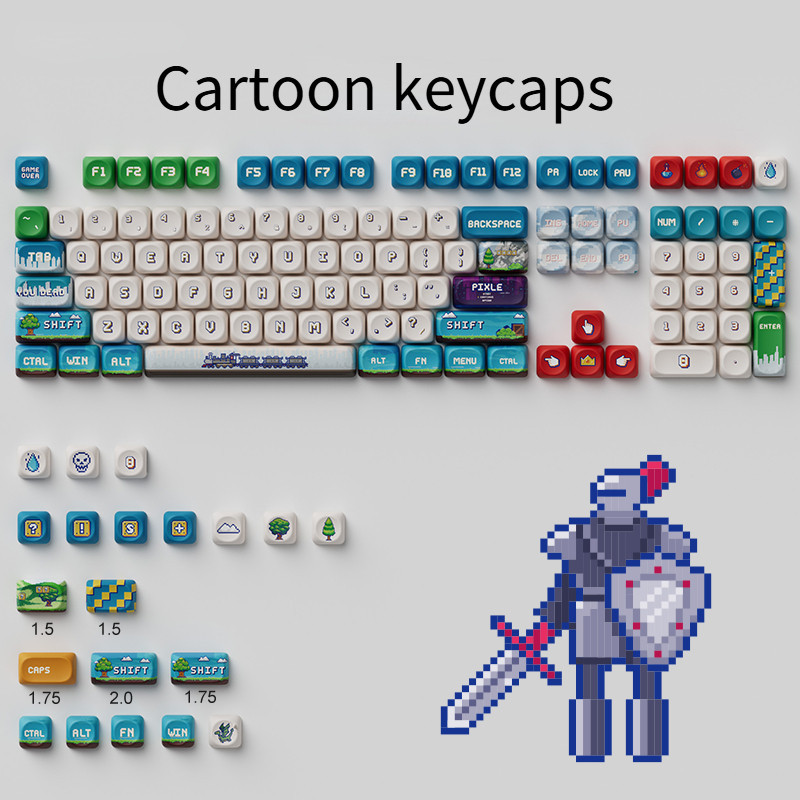 Hoạt Hình DYE-SUB Keycaps OQO Hồ Sơ Cho Bàn Phím Cơ Loại MX Keycaps ...