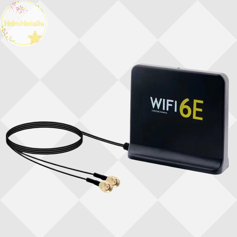 Hdmnatalie Di Động 2.4g 5.8g 6g Wifi 6e Mimo Trên Không Với 2 Cáp Ăng Ten Không Dây Ngoài Trời ...