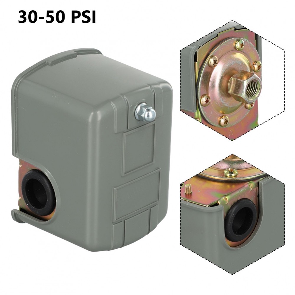 Automatic Water Pressure Switch ABS Shell Adjustable Differential Auto ...