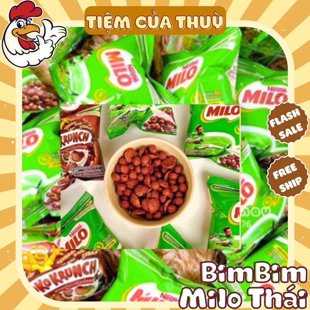 Snack Bim Bim Milo Nestle Thái Lan, Ngũ Cốc Ăn Sáng Cacao Milo Thái Lan ...
