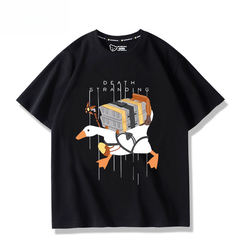 WOW Áo thun boxy nam ship siêu tố DEATH STRANDING Goose Stranding áo ...