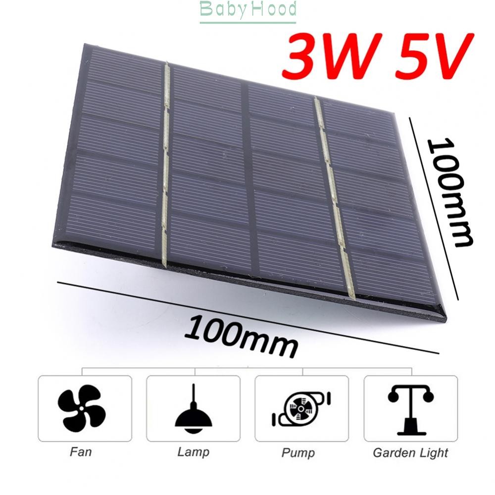Outdoor Solar Panel Easy To Install DIY Solar Cell System 3W Solar ...