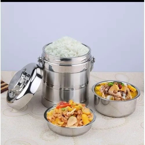 Cà Men/ Cặp Lồng Đựng Cơm 3 Ngăn Inox 304 Cao Cấp dung tích 1400ML | Shopee Việt Nam