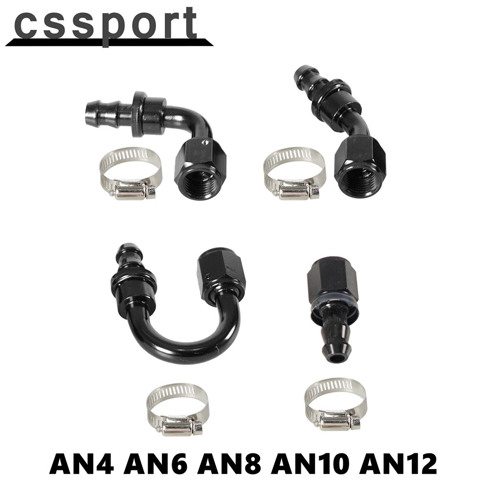 Đa Năng AN4 AN6 AN8 AN10 AN12 0 45 90 180 Độ Khóa Đẩy Ống Lắp Đầu Adapter | Shopee Việt Nam