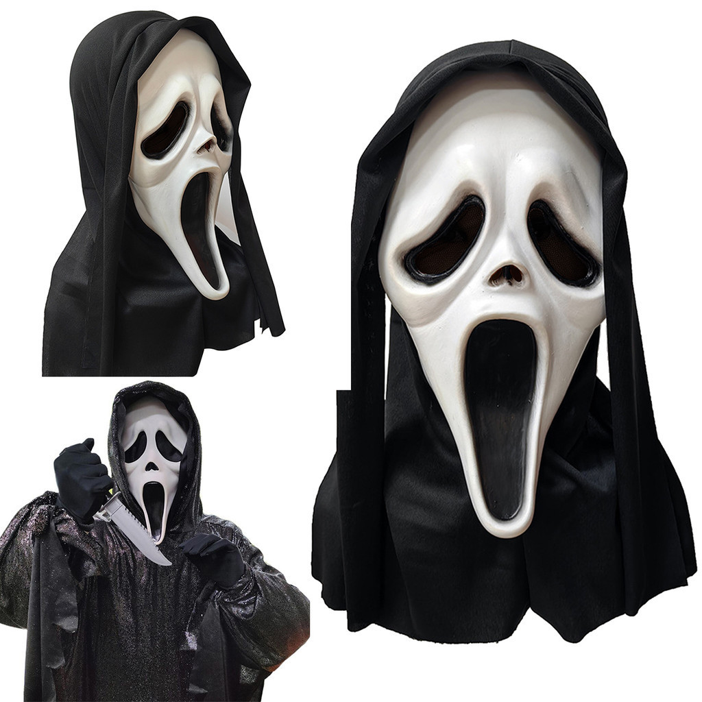 Người Lớn Scream Mask Ma Scream Mask Party Ghost Face Mask Cosplay ...