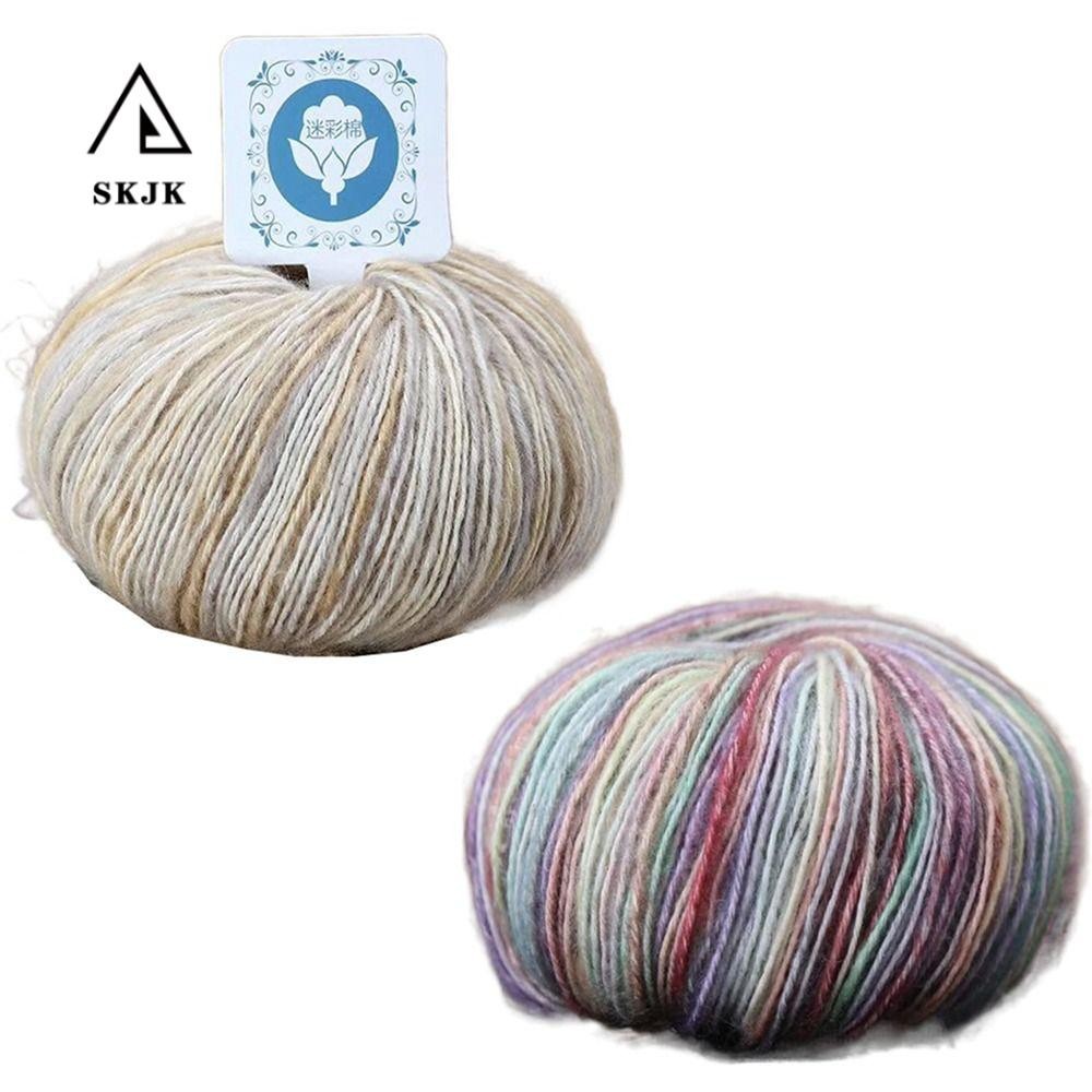 Sợi len đan SKJK, Sợi đan tay nhiều màu siêu mềm, Hướng dẫn sử dụng đẹp ...