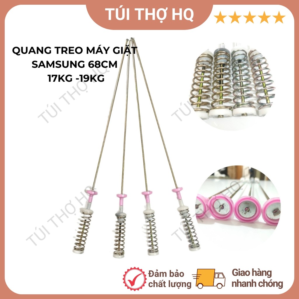 Bộ quang treo, ty treo , gióng treo máy giặt Samsung từ 17kg - 19kg dài 68cm loại tốt ( bộ 4 ...