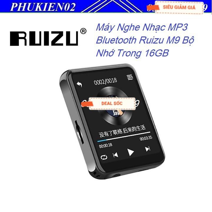 Máy Nghe Nhạc MP3 Bluetooth Ruizu M9 Bộ Nhớ Trong 16GB | Shopee Việt Nam