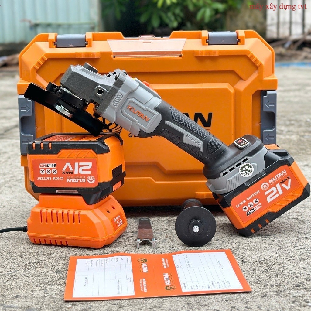 Máy Mài Pin Kutan KP139 Không Chổi Than Sử Dụng Đá 100 tất 2 Pin 15 ...