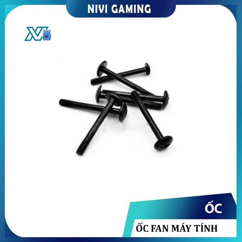 Ốc dài 3cm gắn fan quạt case vỏ thùng máy tính PC, quạt Rad tản nhiệt ...