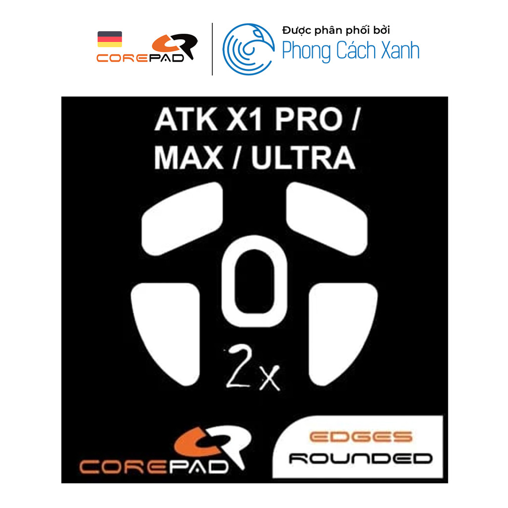 Feet chuột PTFE Corepad Skatez PRO ATK Blazing Sky X1 Pro / X1 Pro MAX / X1 Ultra Wireless (2 bộ ...