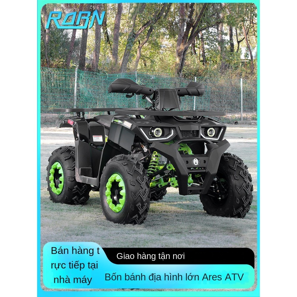 (Order) Xe Mô Tô Địa Hình Bốn Bánh Lớn Ares ATV 200cc Làm Mát Bằng ...