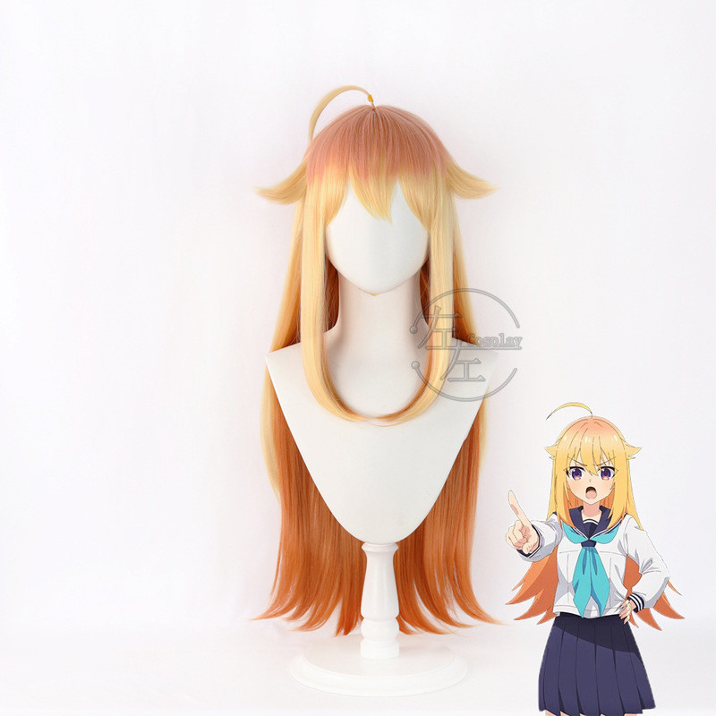 Jecarden Koshi Torako Cosplay Tóc Giả Dài Cam Vàng Chịu Nhiệt Tổng Hợp ...