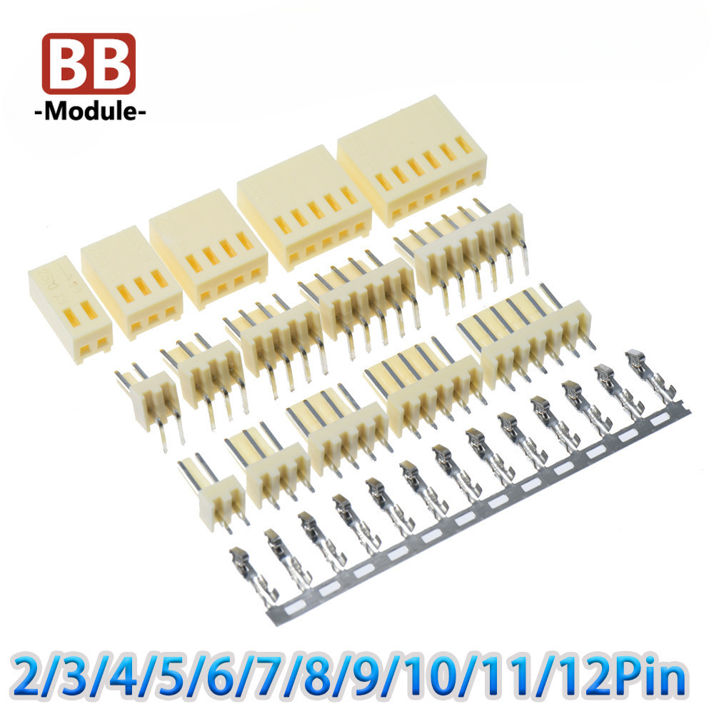 10 Chiếc KF2510 Đầu Nối 2P 3P 4P 8P KF2510-4AW Nam Nữ Nhà Ở Đầu Nối Góc Thẳng Pin Đầu 2.54mm ...
