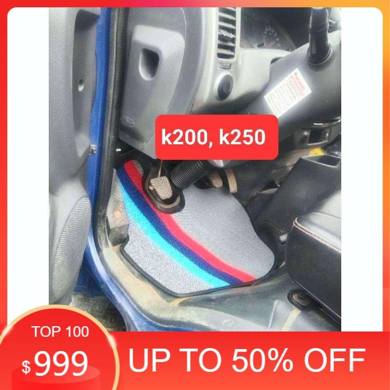 Thảm lót sàn xe tải K200, K250, K149, K150, K250L, K200S, kia bongggo 3 rối cước cắt sẵn, may bo ...