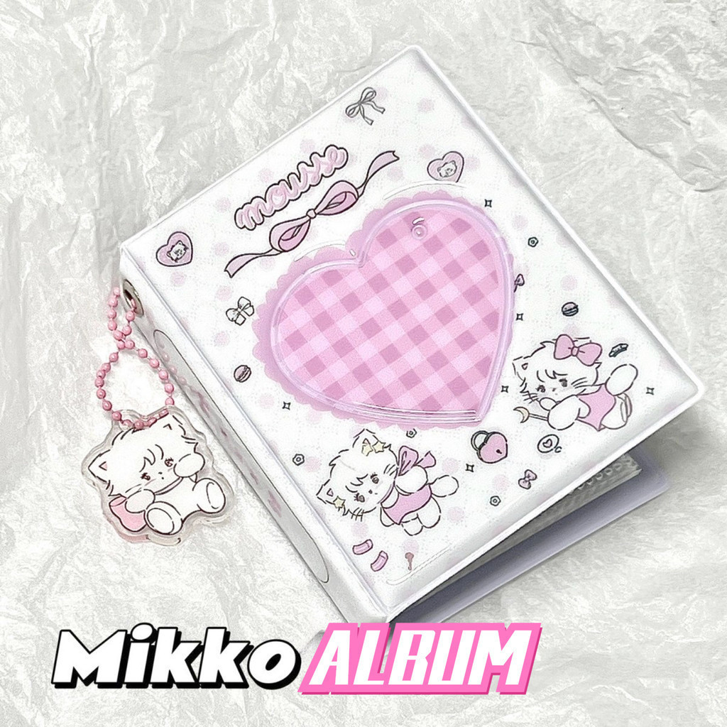 32 Khe Hàn Quốc Mikko Album Ảnh Thần Tượng Thẻ Ảnh Sách 3 Inch Ngôi Sao ...