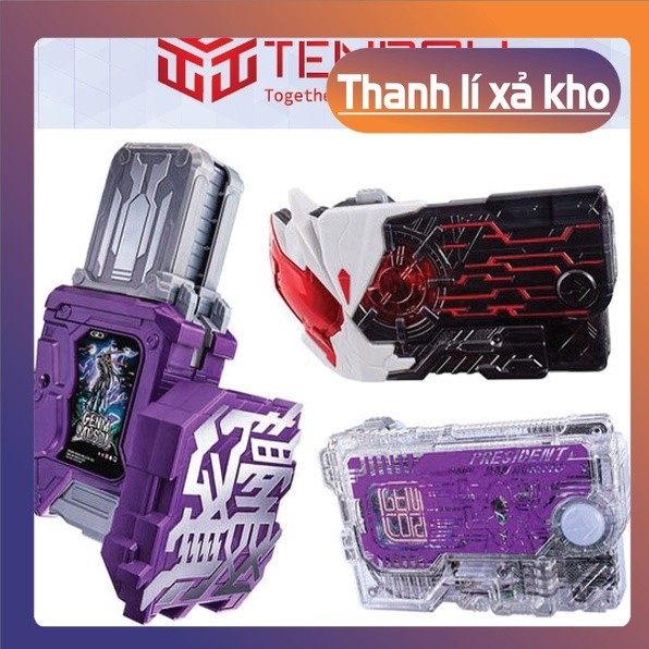 [Giá Sỉ] Đồ Chơi Siêu Nhân DX Genm Musou Gashat & Thousand Ark & Dan ...