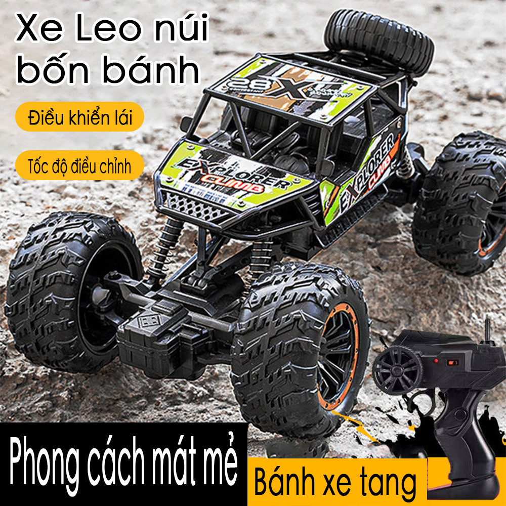 Xe điều khiển địa hình offroad + pin Xe RC 20KM/H Xe điều khiển từ xa 2 ...