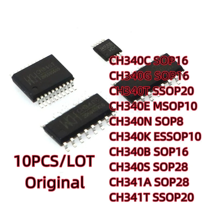 1-5 CÁI CH340C CH340G CH340T CH340E CH340N CH340K CH340B CH340S CH341A ...