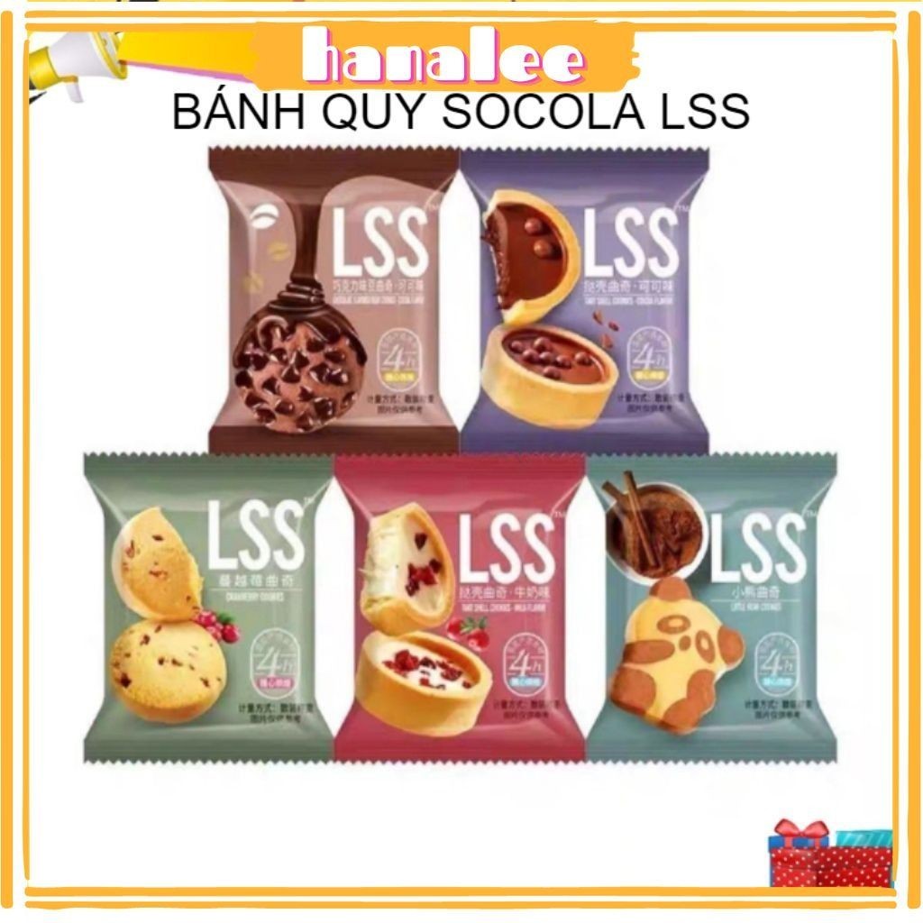 Bánh Quy Socola LSS, Bánh quy bơ phủ socola thơm ngon, bánh cookies ...