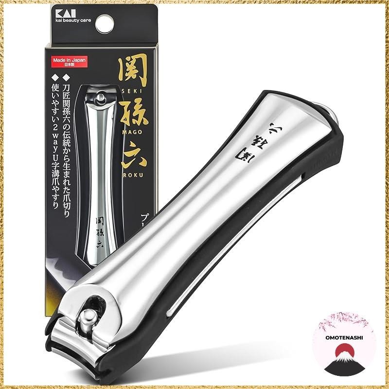 kai KAI Sekisoroku nail clippers Type102 curved blade made in Japan HC1802 | Shopee Việt Nam