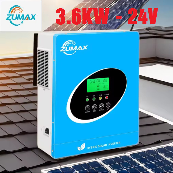 Biến Tần Hybrid Solar Inverter ZUMAX On/Off 24V- PV 55-500VDC -HOẠT ...