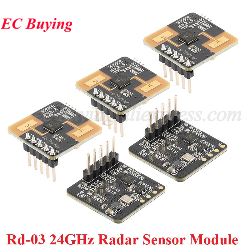 5 Cái / 1 Cái Rd-03 24G Radar Cảm Biến Mô Đun 2.4Ghz Cơ Thể Con Người Micro Phát Hiện Cảm Biến ...