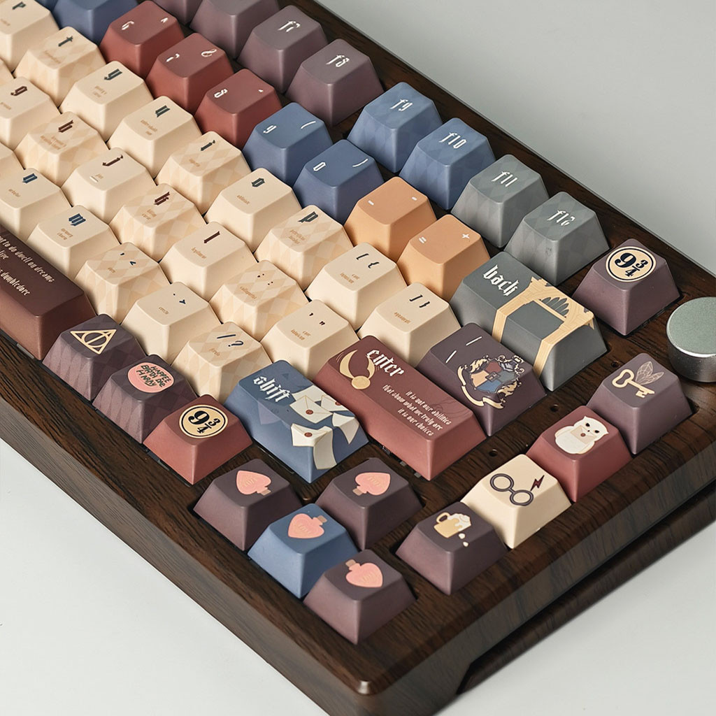 Hogwarts Keycaps 125 Phím Cherry / MOA Profile PBT Dye Thăng hoa Sáng ...