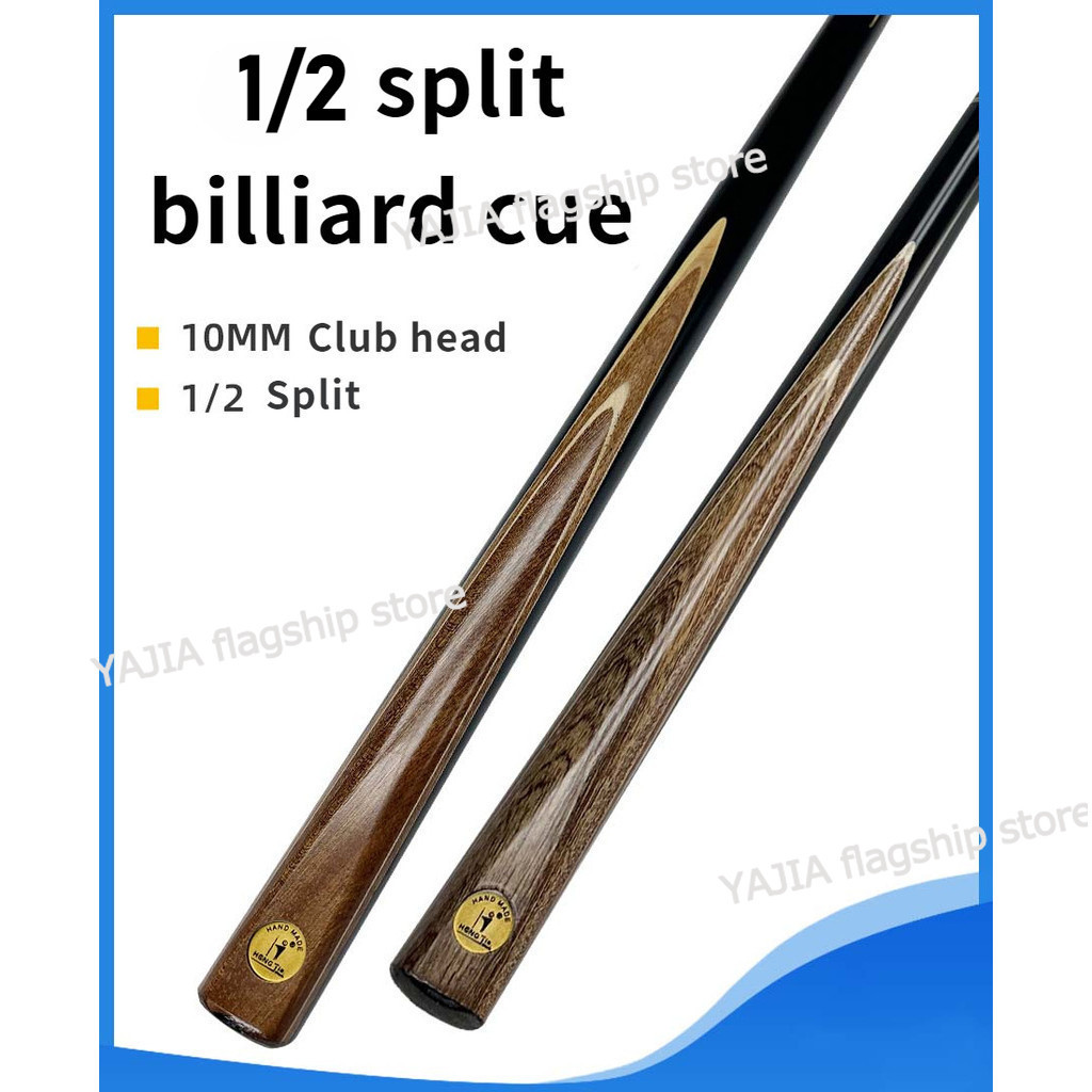 Cơ Bida 1 / 2 cấu trúc snooker cue đầu nhỏ 10MM tặng kèm đầy đủ phụ ...