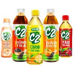 Thùng 24 Chai C2 455ml các vị (24 chai x 455ml) | Shopee Việt Nam
