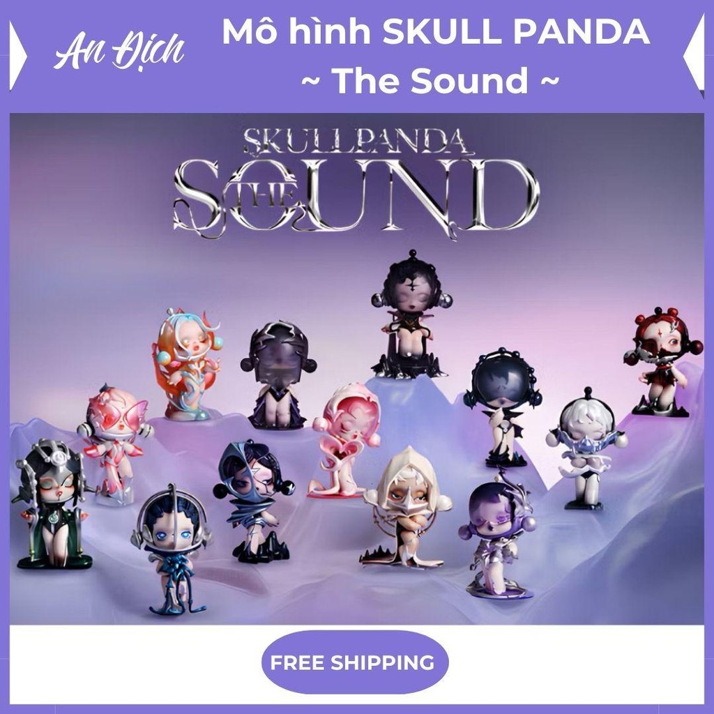 [Full box 12 hộp + 1 hộp Secret] [Sẵn]Hộp Bí Ẩn Blind Box Skull Panda ...