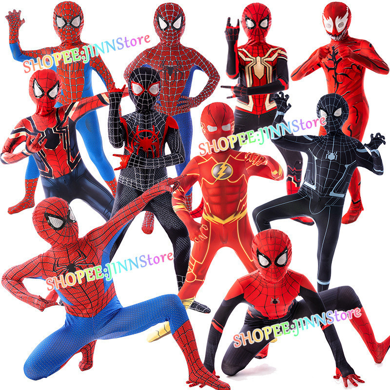 - Jinn - Kid MARVEL Siêu Anh Hùng Trang Phục Hóa Trang Trang Người Nhện ...