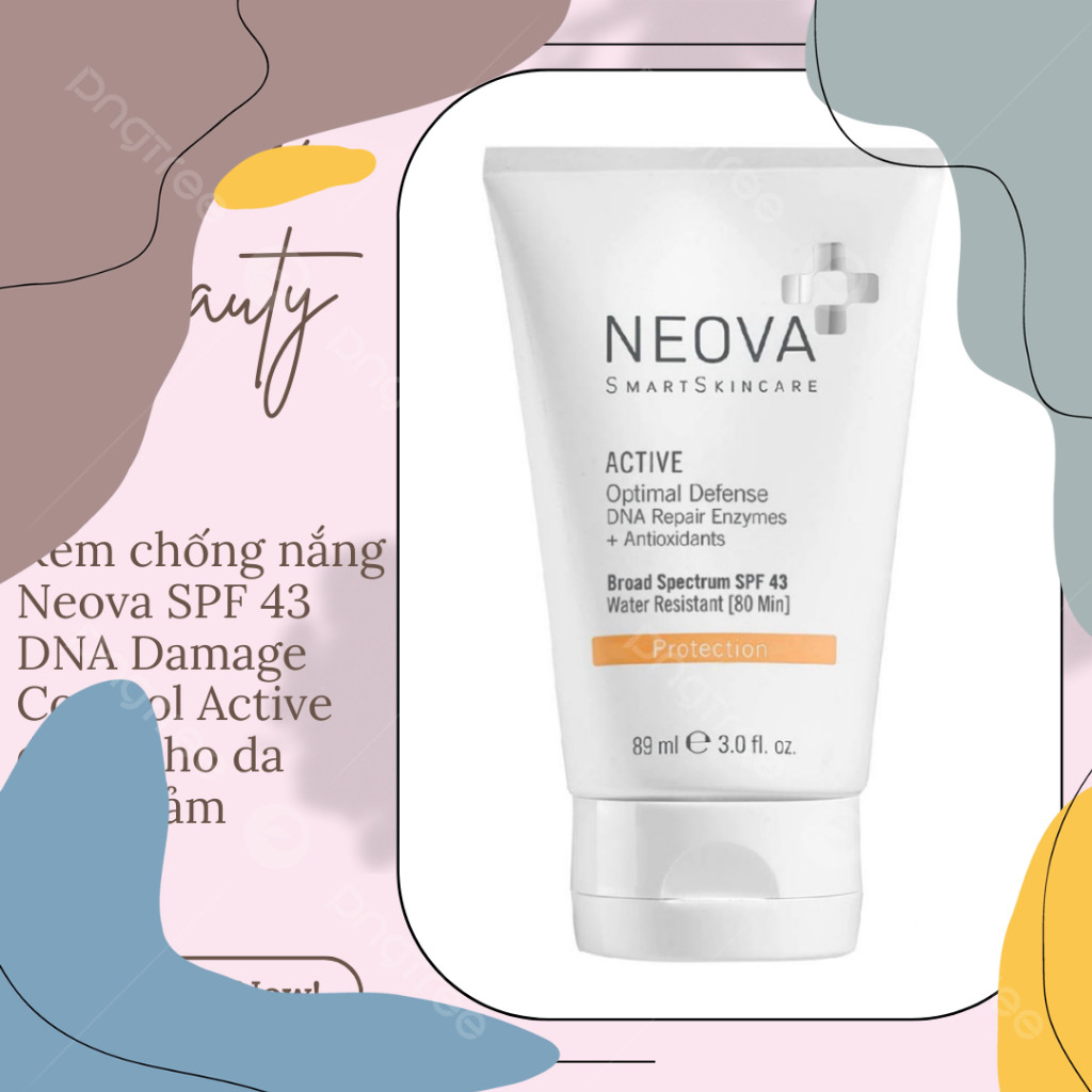 (Mẫu dùng thử) Kem chống nắng Neova SPF 43 DNA Damage Control Active ...