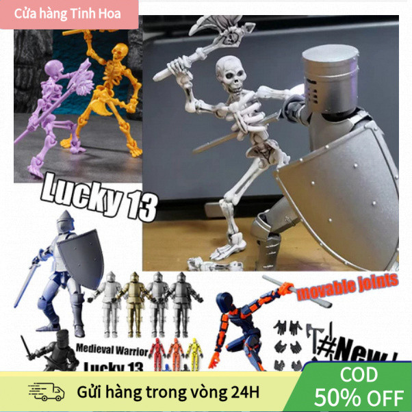【COD】Hiệp Sĩ VS Bộ Xương Skeleton Man – Mô Hình Hành Động Dummy 13 Khớp ...