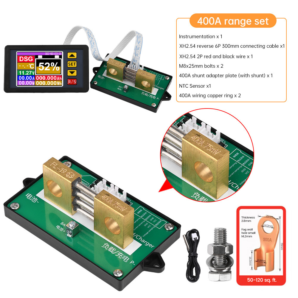 Diymore Màn Hình Màu 2.4 Inch Hiển Thị Điện Áp Dòng Điện Đồng Hồ Đo ...