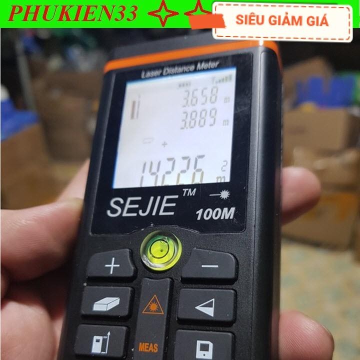 Thước đo khoảng cách bằng tia laser SEJIE phạm vi 100m (SJ-M100 ...