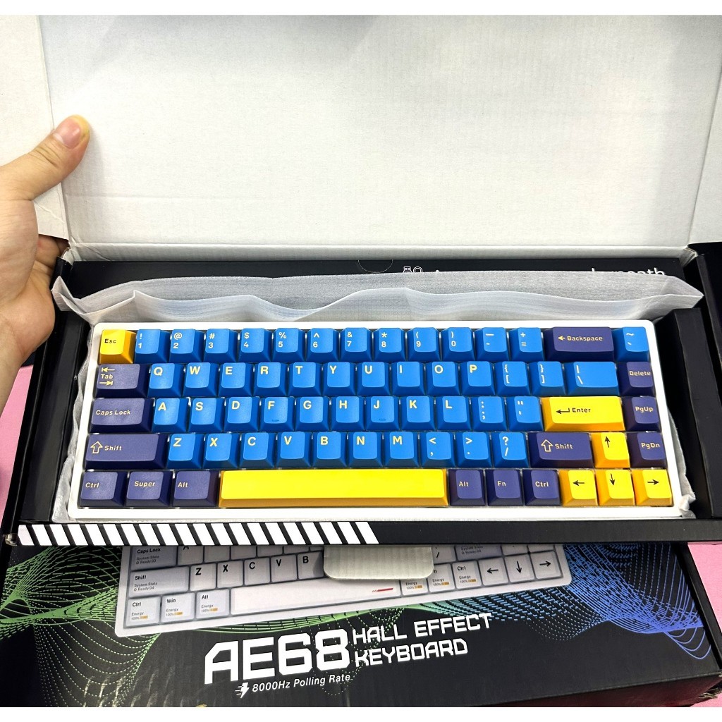 Bàn phím cơ gaming Everglide AE68 HE | Rapid Trigger | 8000hz , new ...