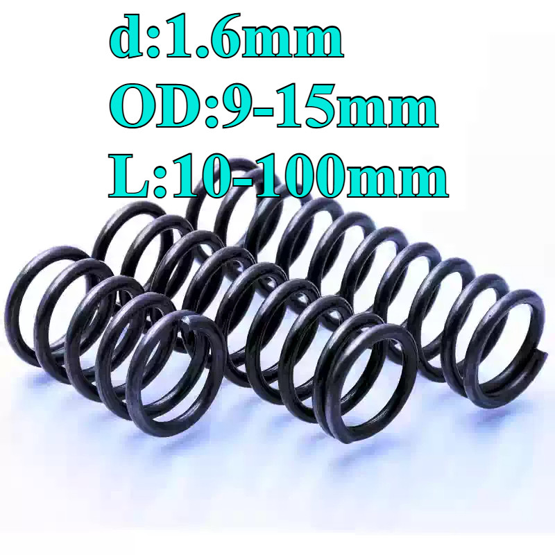 Lò xo nén 65Mn lò xo thép đường kính dây1.6mm * đường kính ngoài9-15mm ...