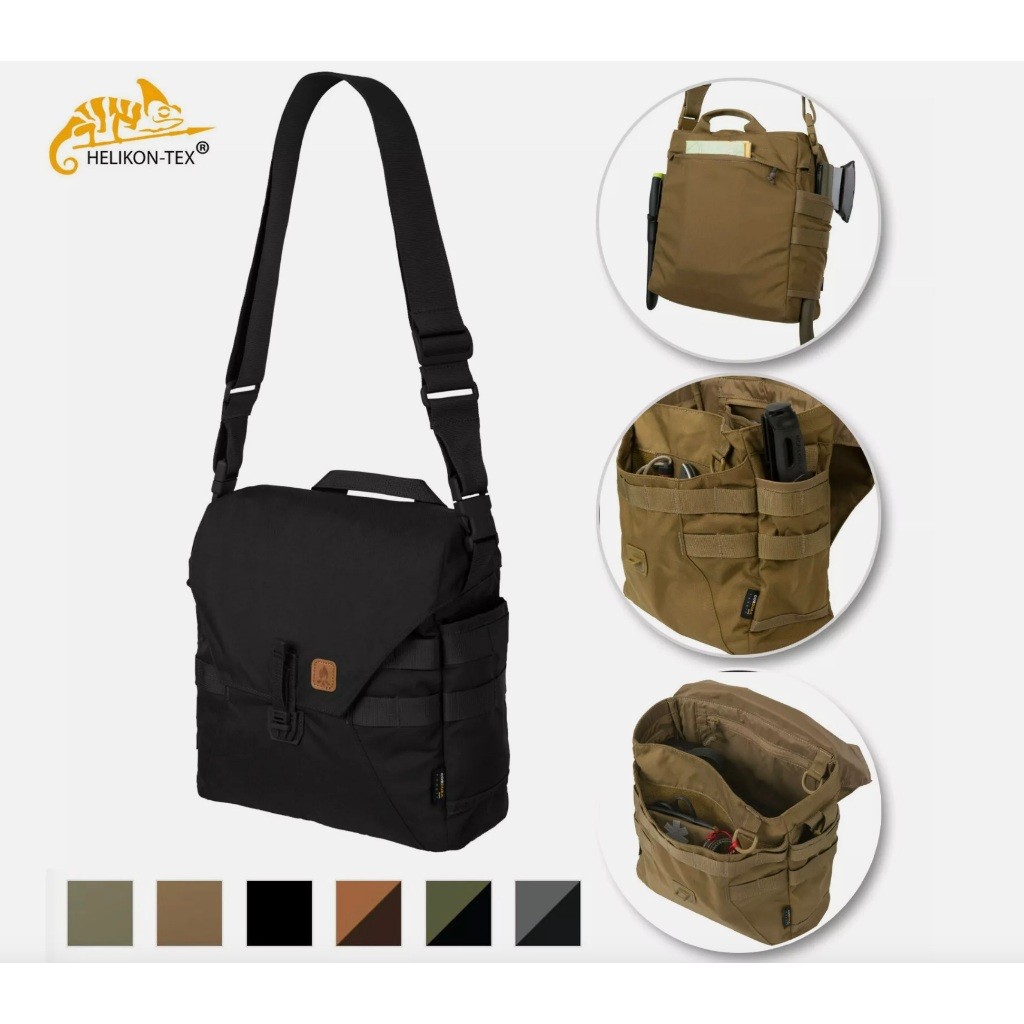 Túi đeo vai HELIKON TEX Haversack Messenger Bushcraft _retro | Shopee ...