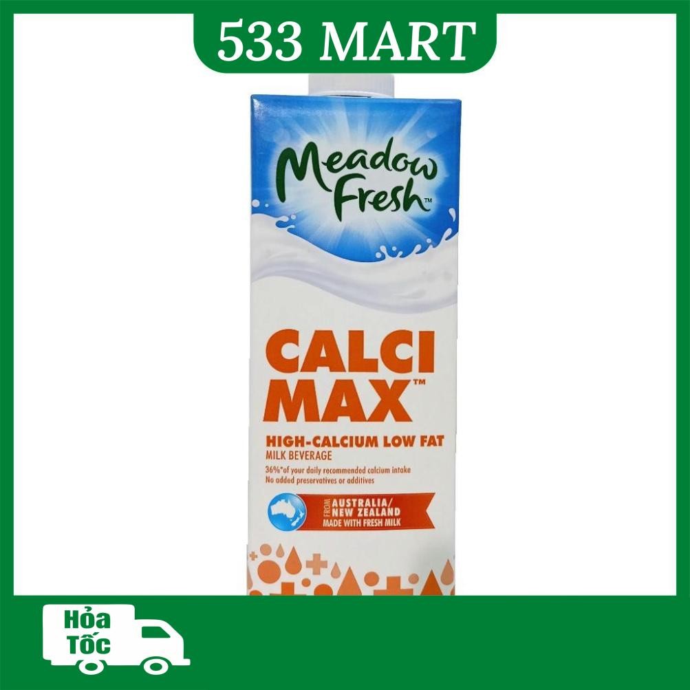 [HỘP LẺ] Sữa Meadow Fresh Canxi Max hộp 1L | Shopee Việt Nam