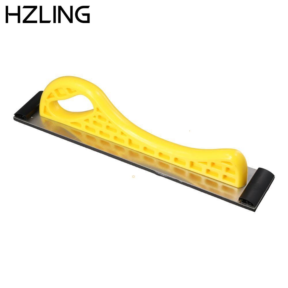 Hzling Longboard Hand Sanding File, Hook and Loop Yellow Sander Block ...
