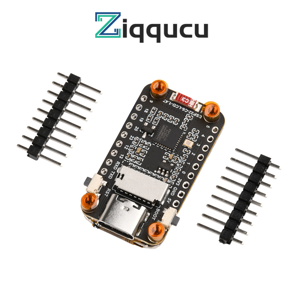 Ziqqcu Esp32-C6 1,47 Inch Bảng phát triển màn hình Lcd Wifi 6 Bluetooth ...