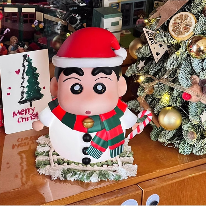 ((Phiên bản chất lượng cao) Giáng sinh Crayon Shin-Chan Người tuyết làm ...