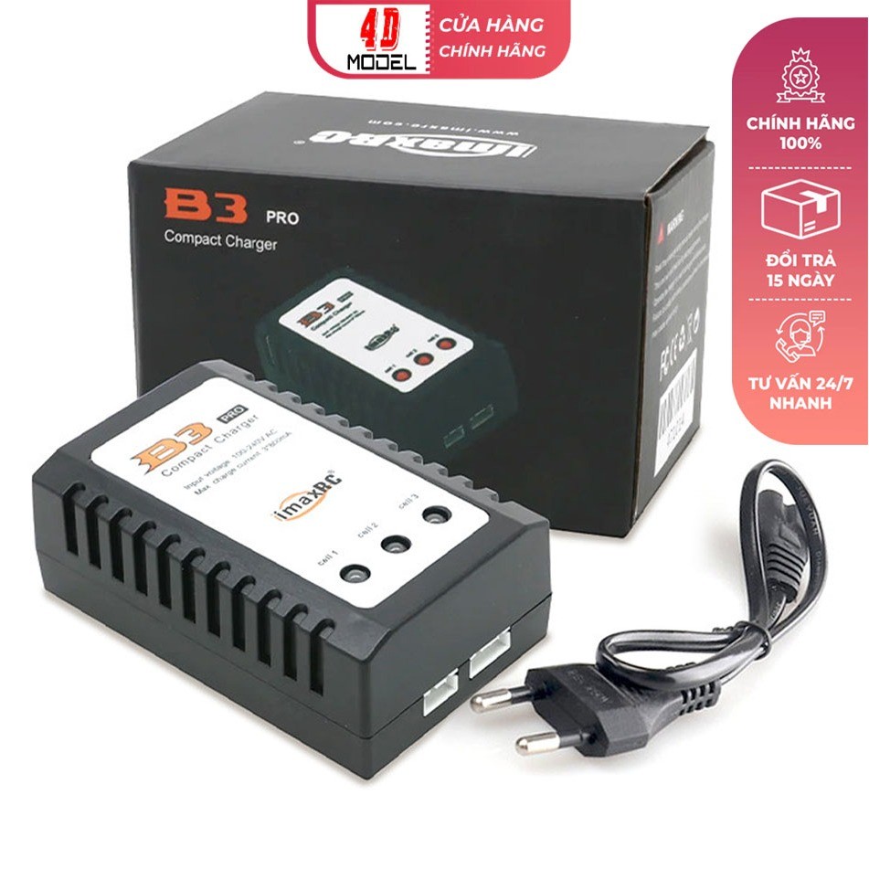 Bộ Sạc Imax B3 10W Chính Hãng Sạc Pin 2s, 3s Dòng Sạc Chuẩn 0.8A ...