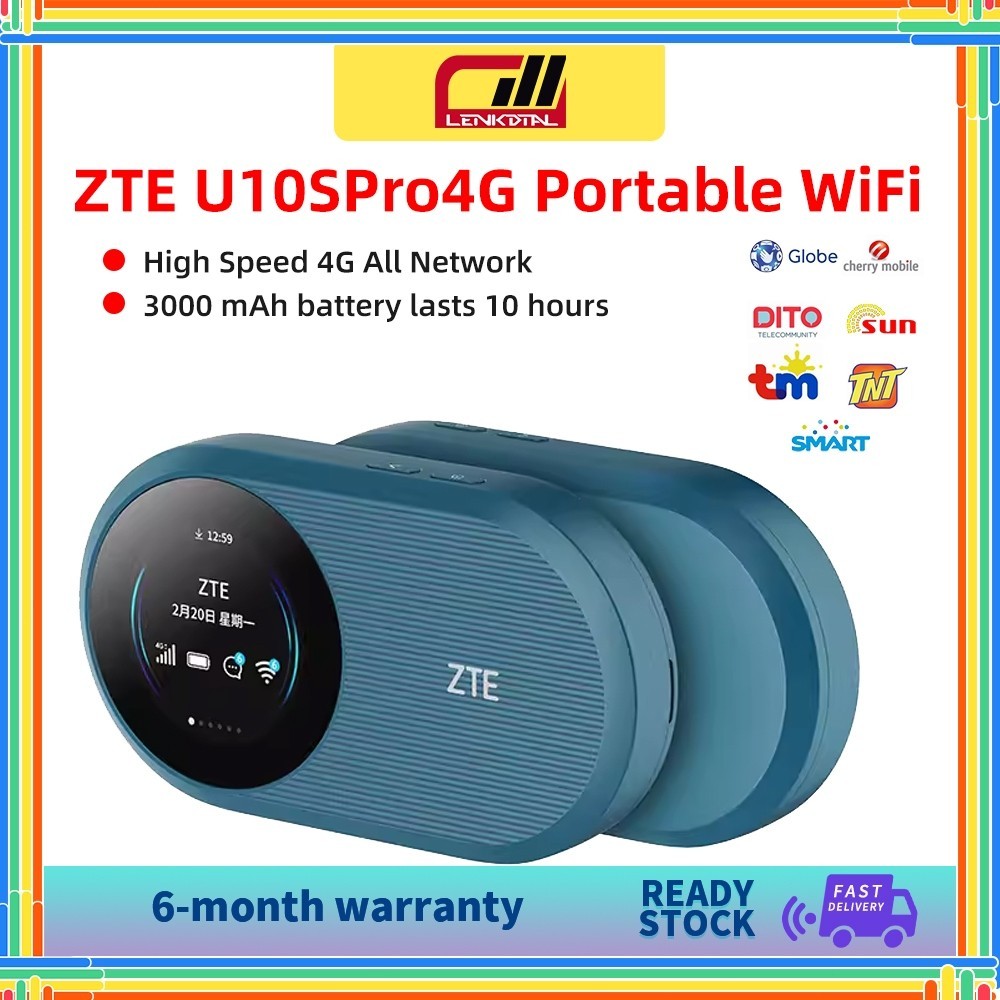 ZTE U10S Pro 4G Pocket MiFi Wifi 6 3000mAh | Shopee Việt Nam