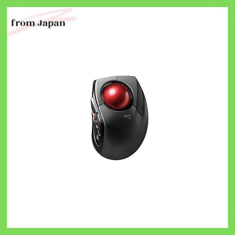 Elecom Trackball Mouse / Index Finger / 8 Buttons / Tilt Function ...