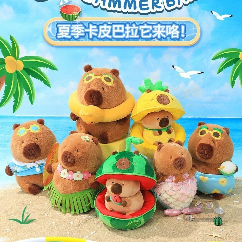 Sách Đỏ Nhỏ Cùng Phong Cách Nàng Tiên Cá Capybara Capybara Hula Hula ...