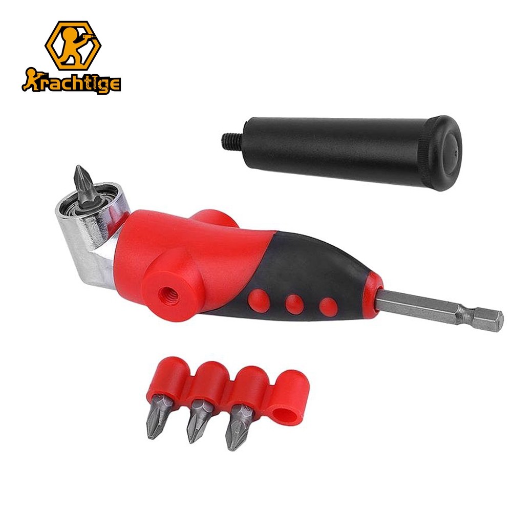 1 / 4 Inch 105 Độ Có Thể Điều Chỉnh Hexbit Góc Điều Khiển Tua Vít Điện Từ Bit Cờ Lê Hex Bit Ổ ...
